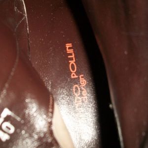 Armando Pollini Italy | Shoes | Nwot Armando Pollini Design Black Suede ...